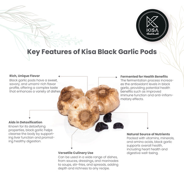BLACK GARLIC PODS – Kisa Flour Mills