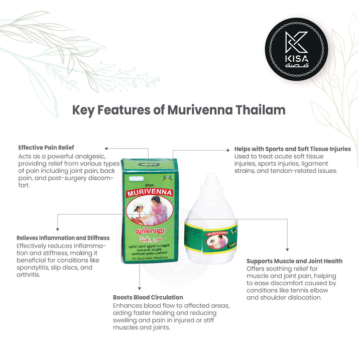 MURIVENNA OIL 25 ML – Kisa Flour Mills
