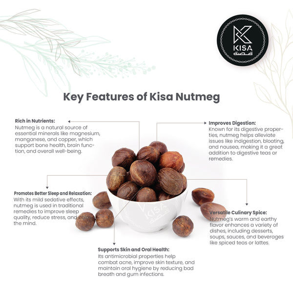 NUTMEG WHOLE IN SHELL – Kisa Flour Mills