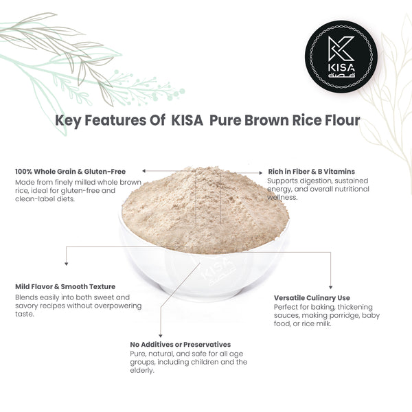KISA BROWN RICE FLOUR – Kisa Flour Mills