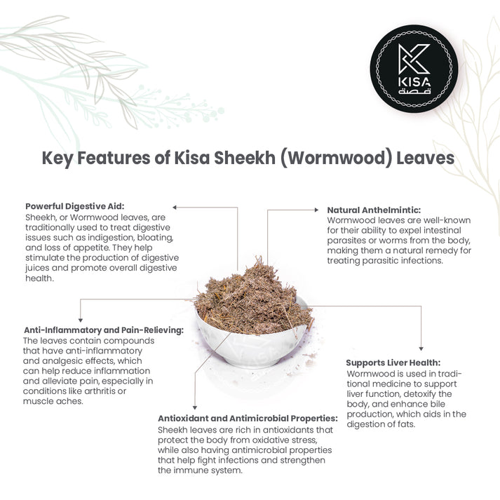 SHEEKH / SHEEH / MUGWORT FLOWER / AFSANTEEN ( WORMWOOD HERB) – Kisa ...