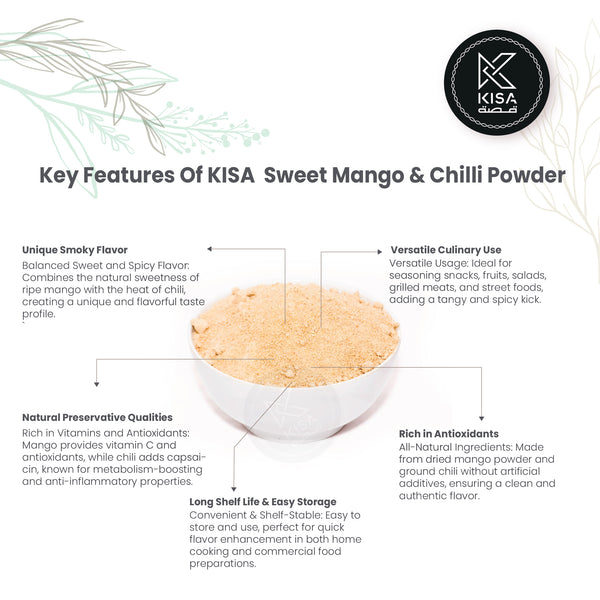 KISA SWEET MANGO & CHILLI SEASONING POWDER – Kisa Flour Mills