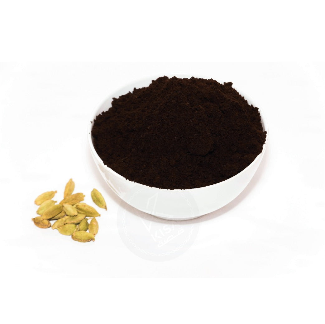 TURKISH COFFEE POWDER-TURKISH DARK (FULL ROAST) WITH CARDAMOM – Kisa ...