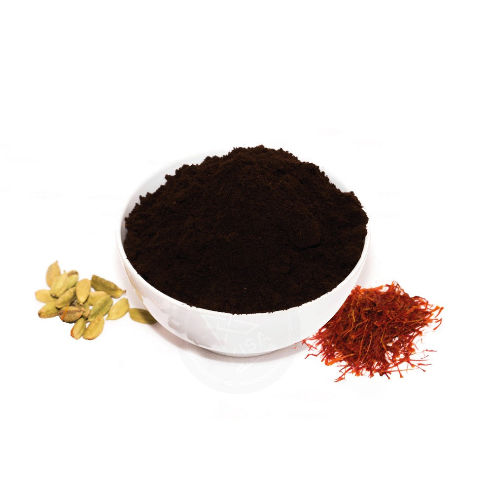 TURKISH COFFEE POWDER-TURKISH DARK (FULL ROAST) WITH CARDAMOM & SAFFRO ...